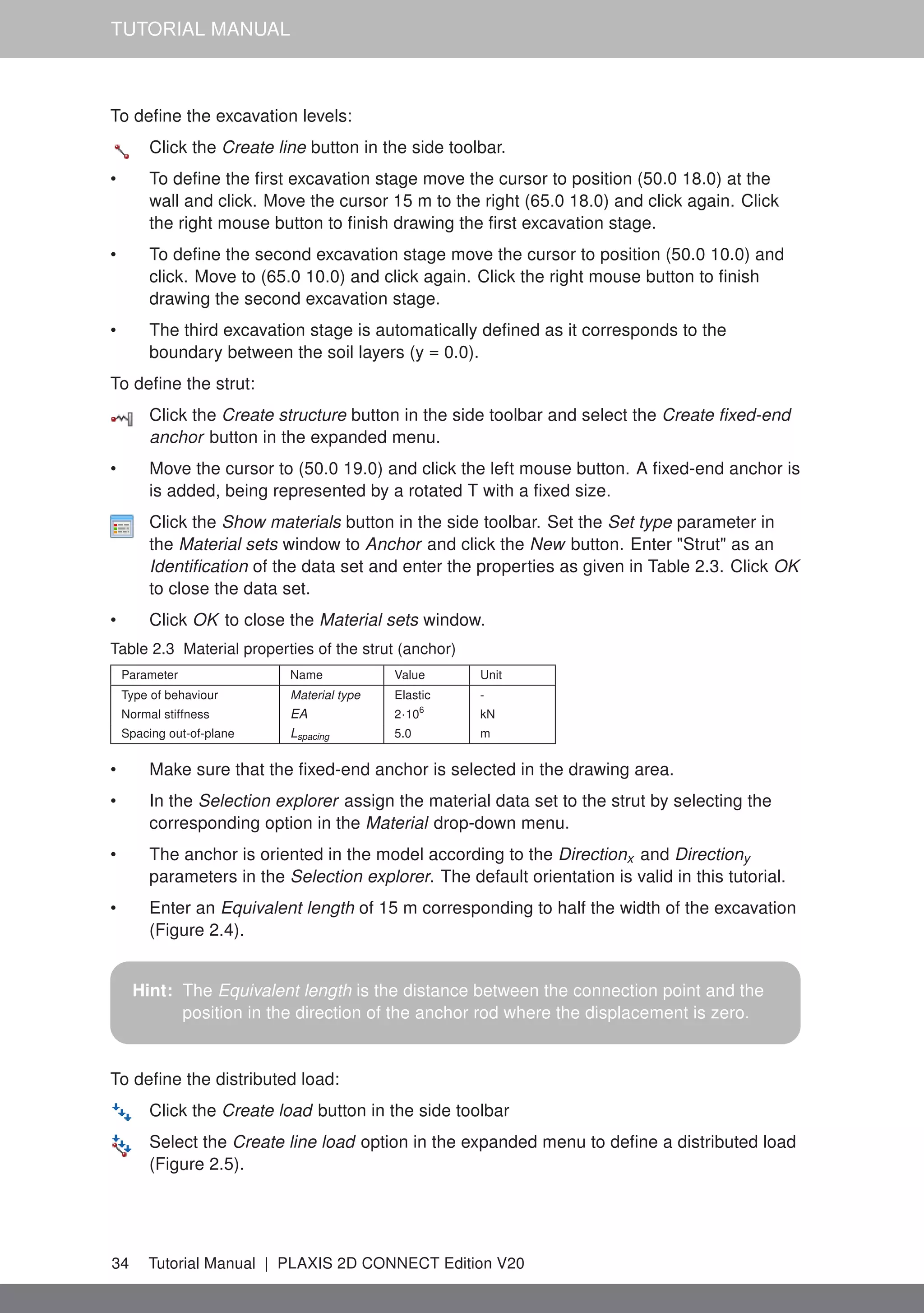 Plaxis 2d tutorial manual | PDF
