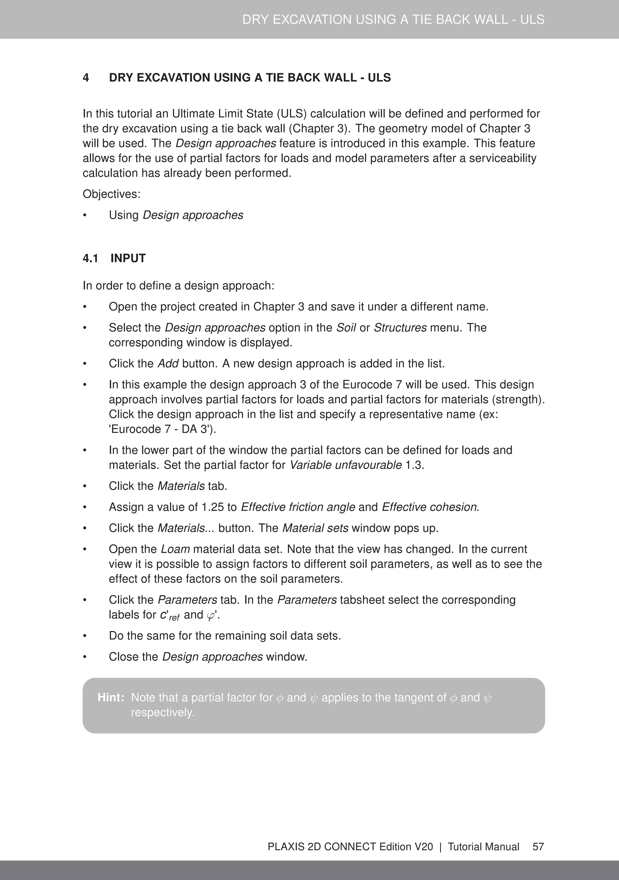 Plaxis 2d tutorial manual | PDF