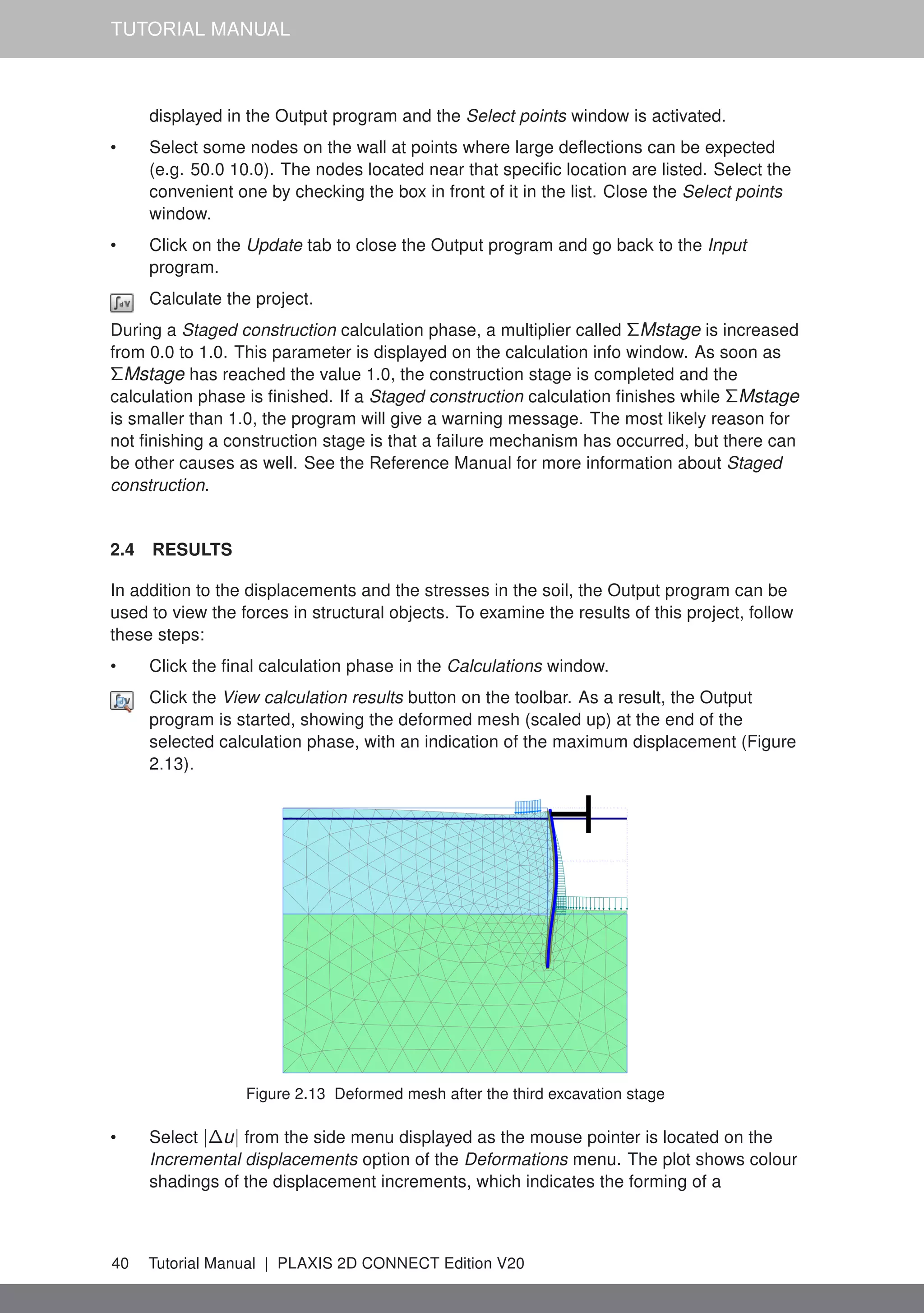 Plaxis 2 d tutorial | PDF