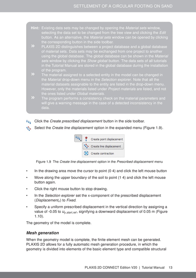 Plaxis 2 d tutorial | PDF