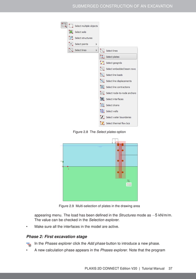 Plaxis 2 d tutorial | PDF