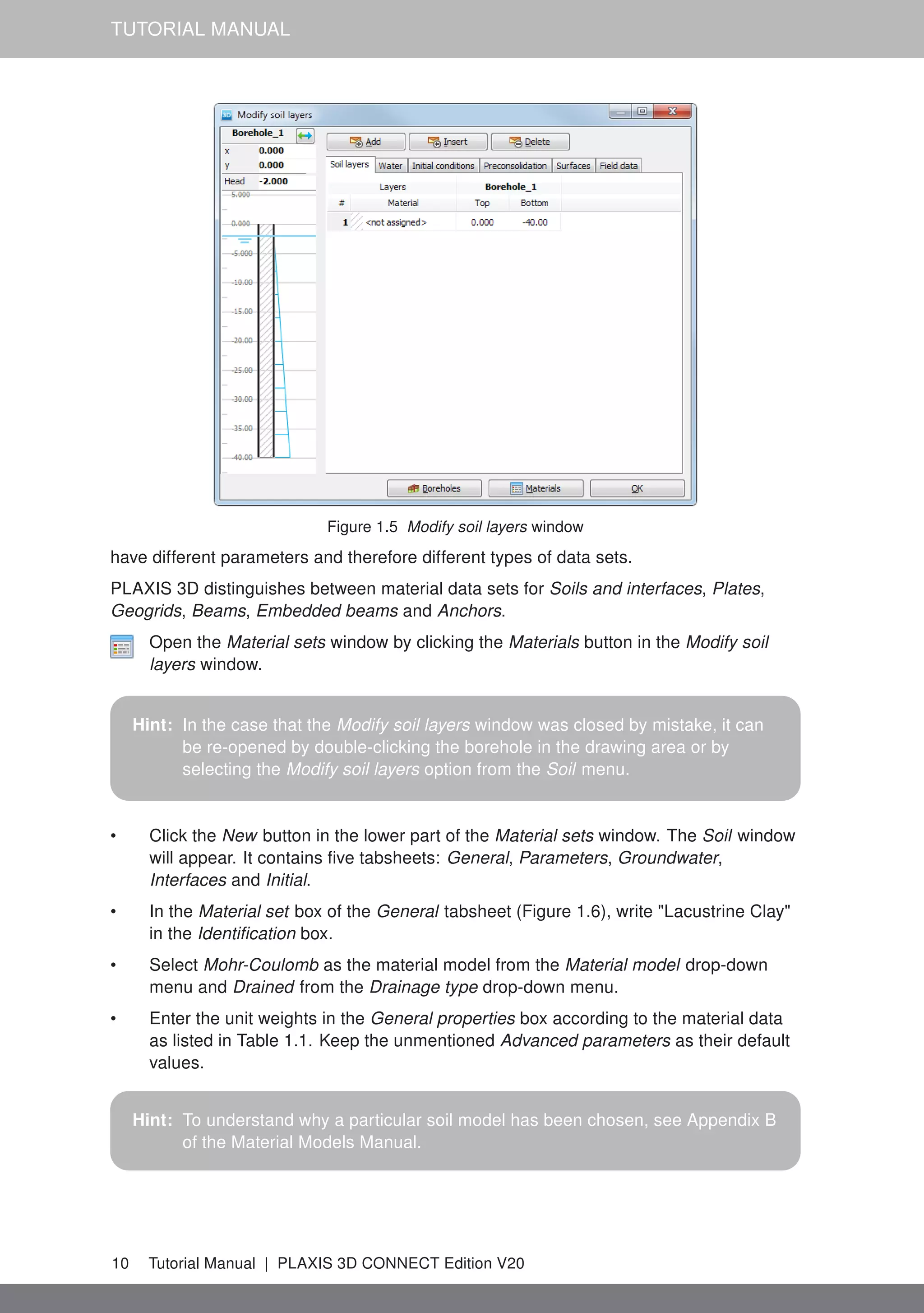 Plaxis 3d tutorial manual | PDF