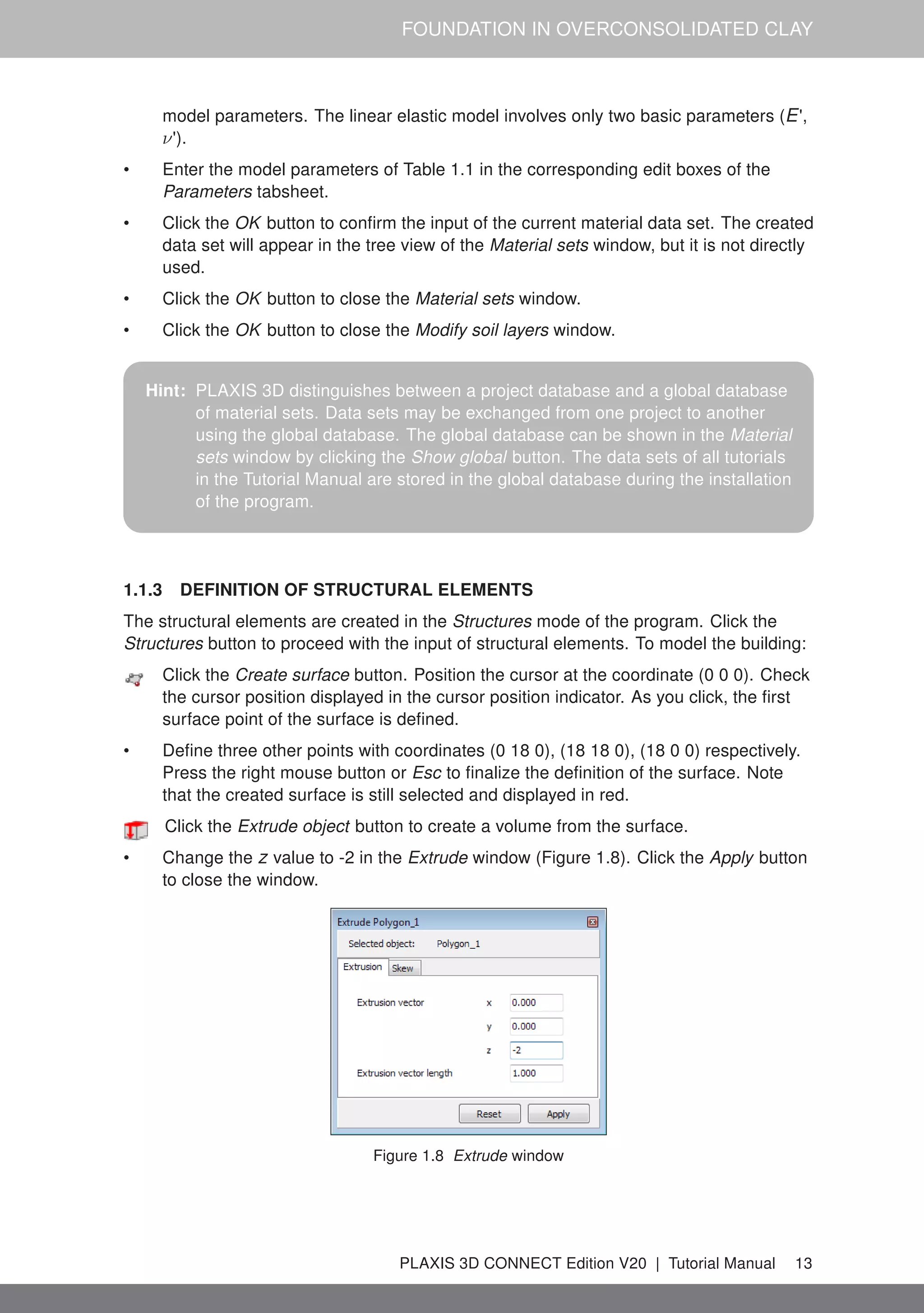 Plaxis 3d tutorial manual | PDF
