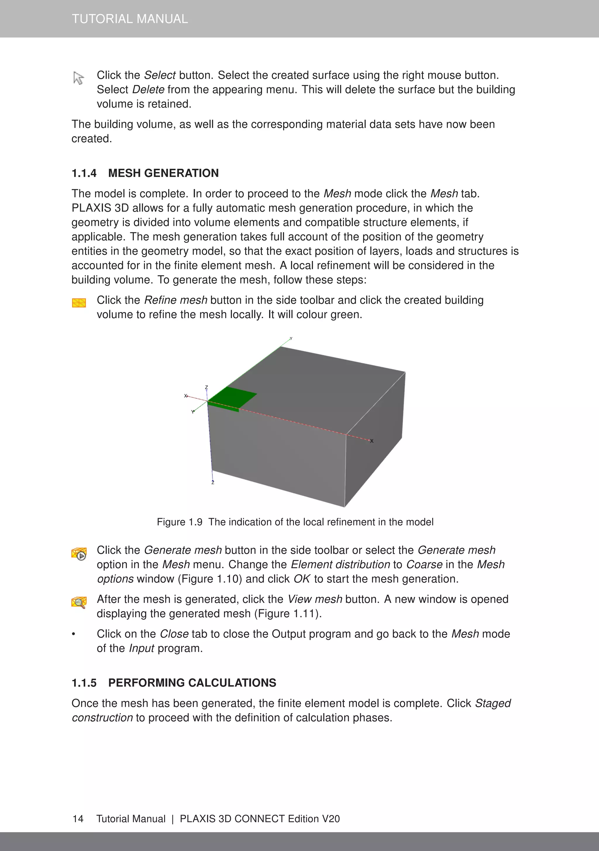 Plaxis 3d tutorial manual | PDF