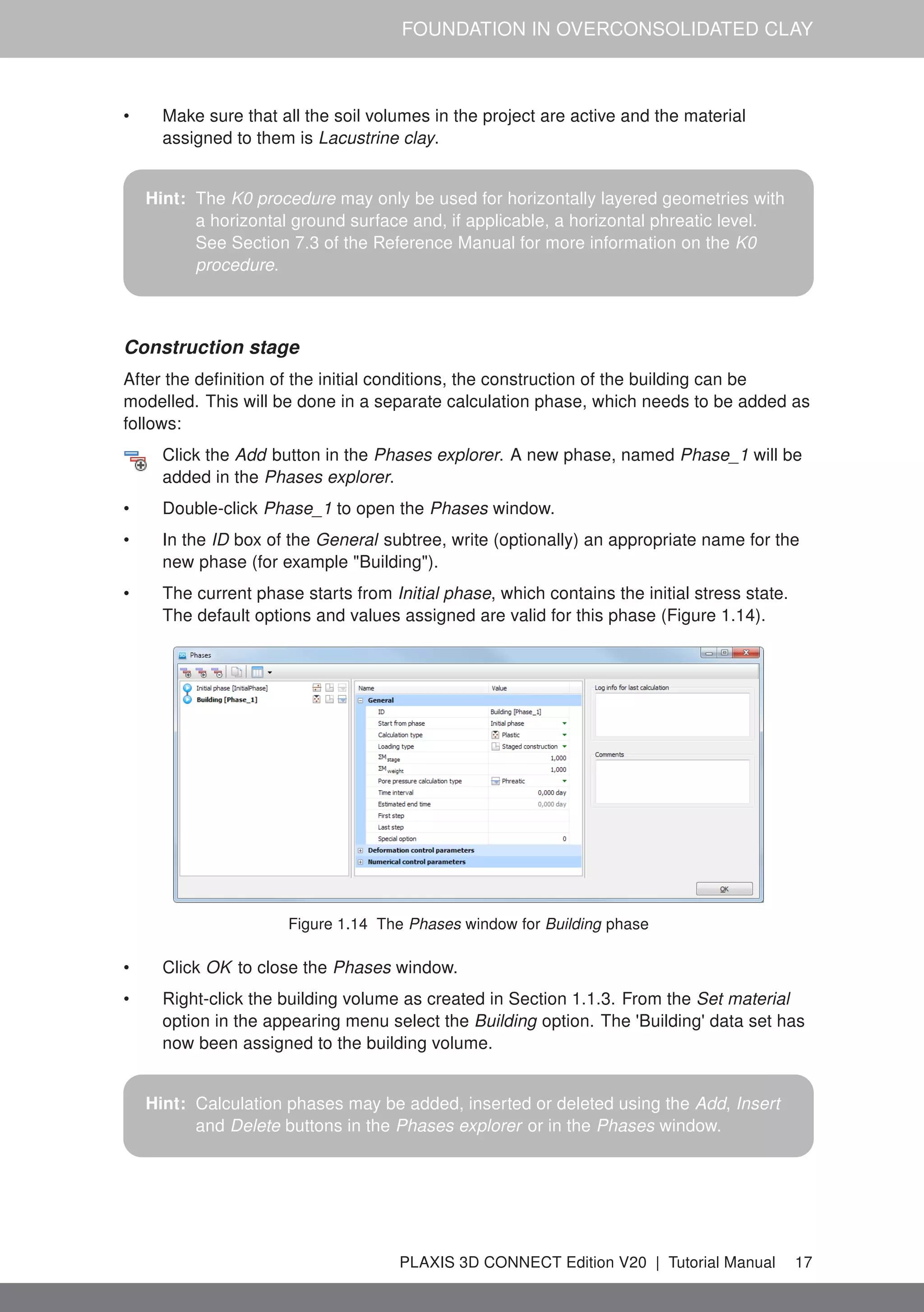 Plaxis 3d tutorial manual | PDF