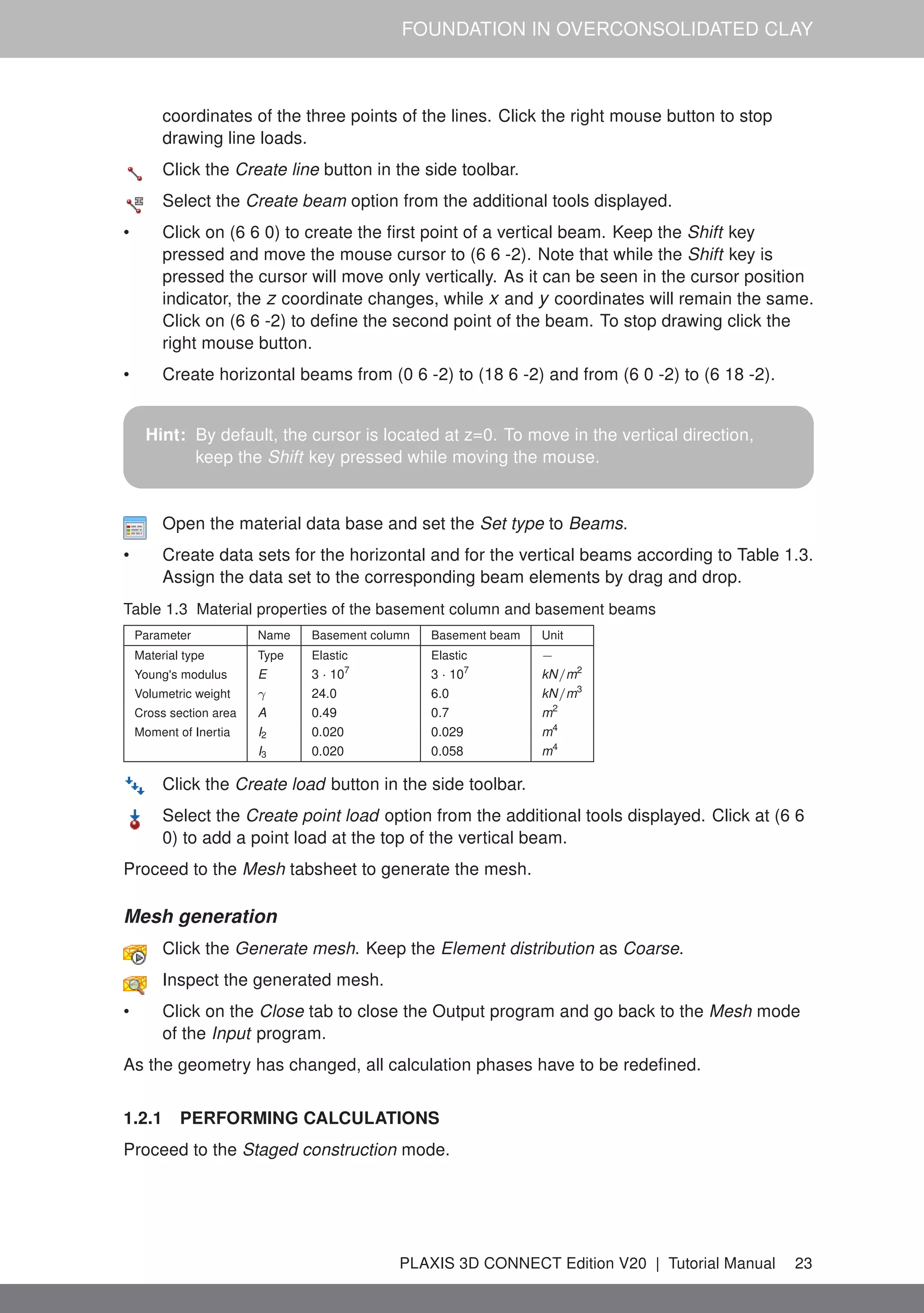 Plaxis 3d tutorial manual | PDF