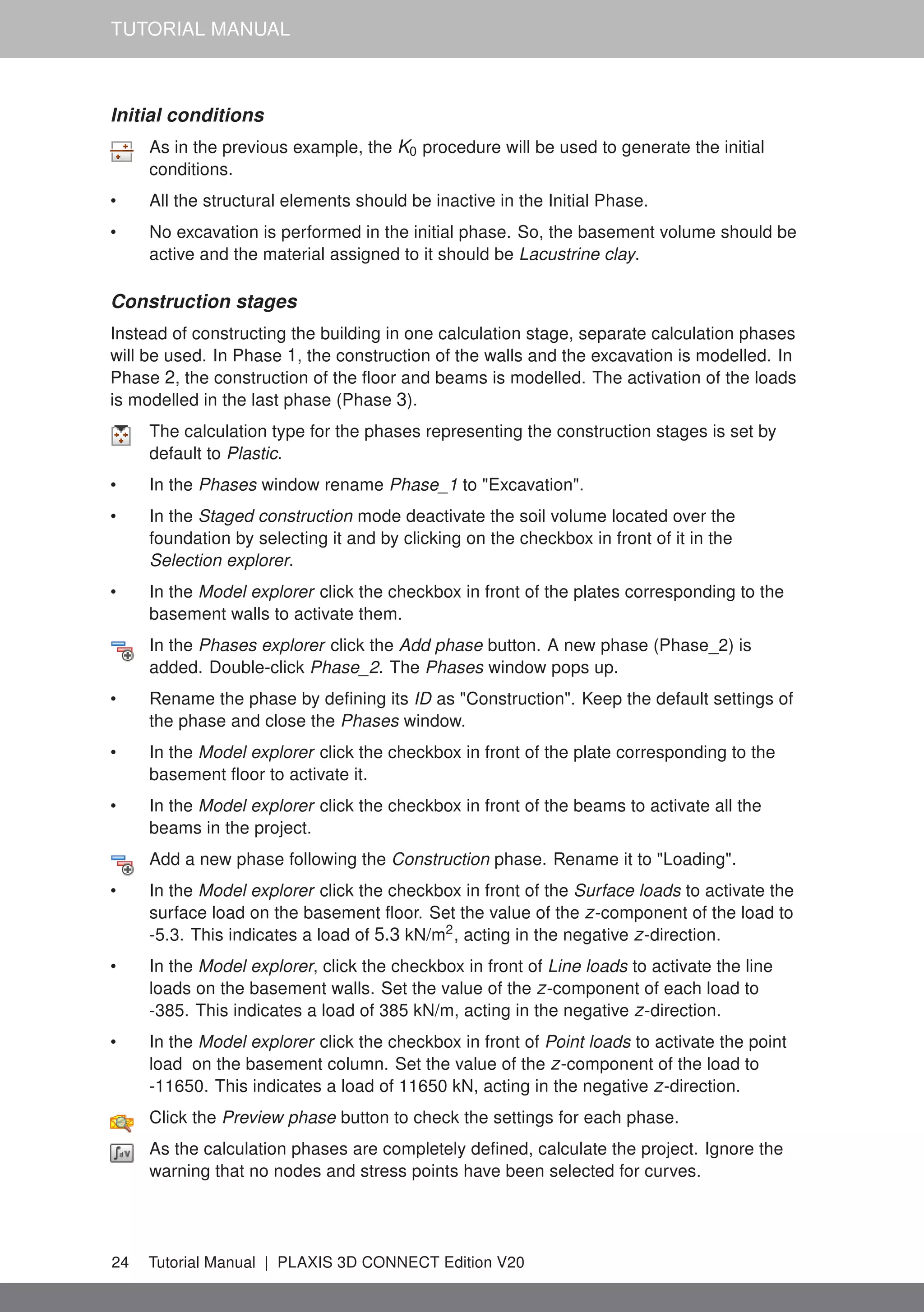 Plaxis 3d tutorial manual | PDF