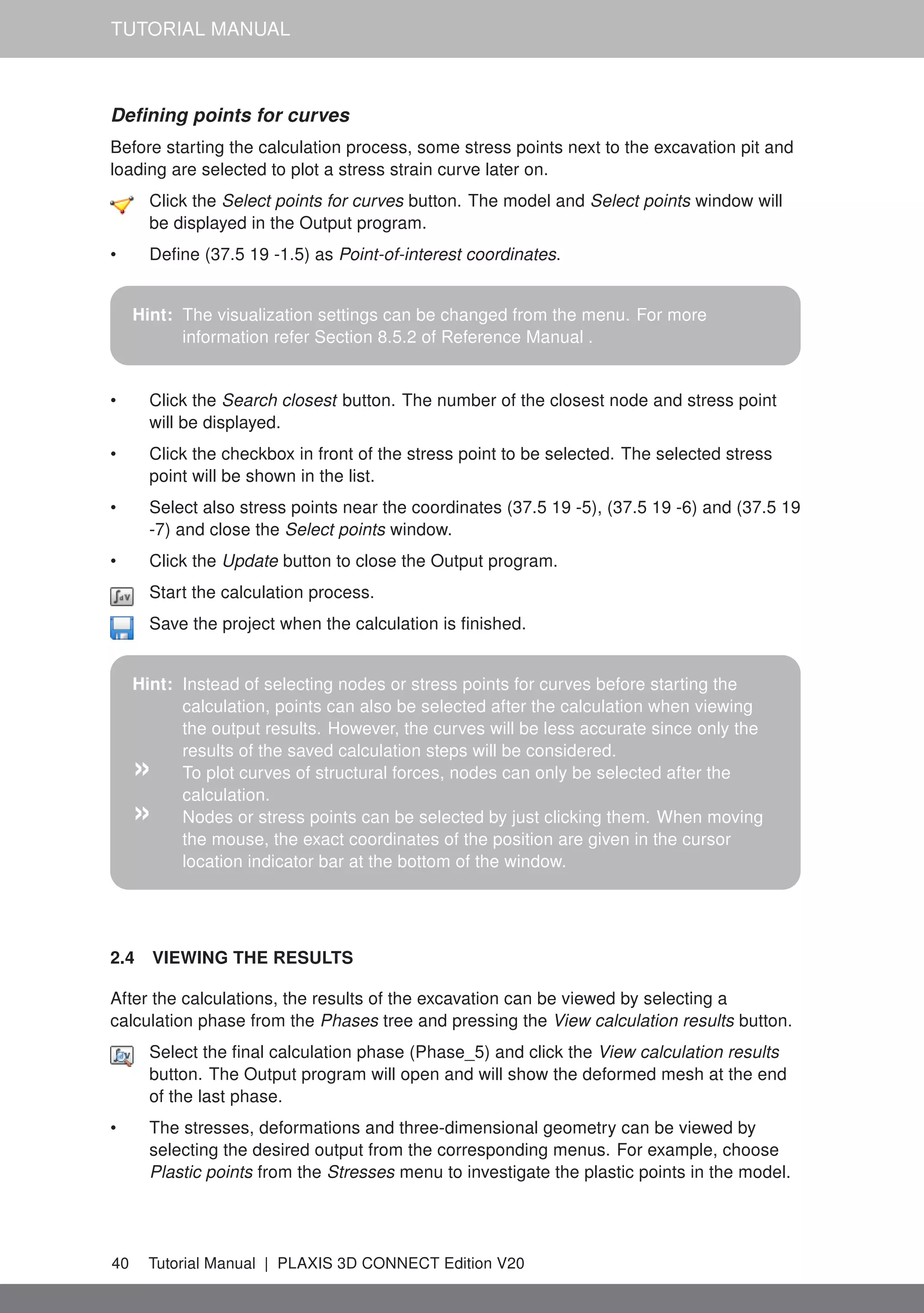 Plaxis 3d tutorial manual | PDF
