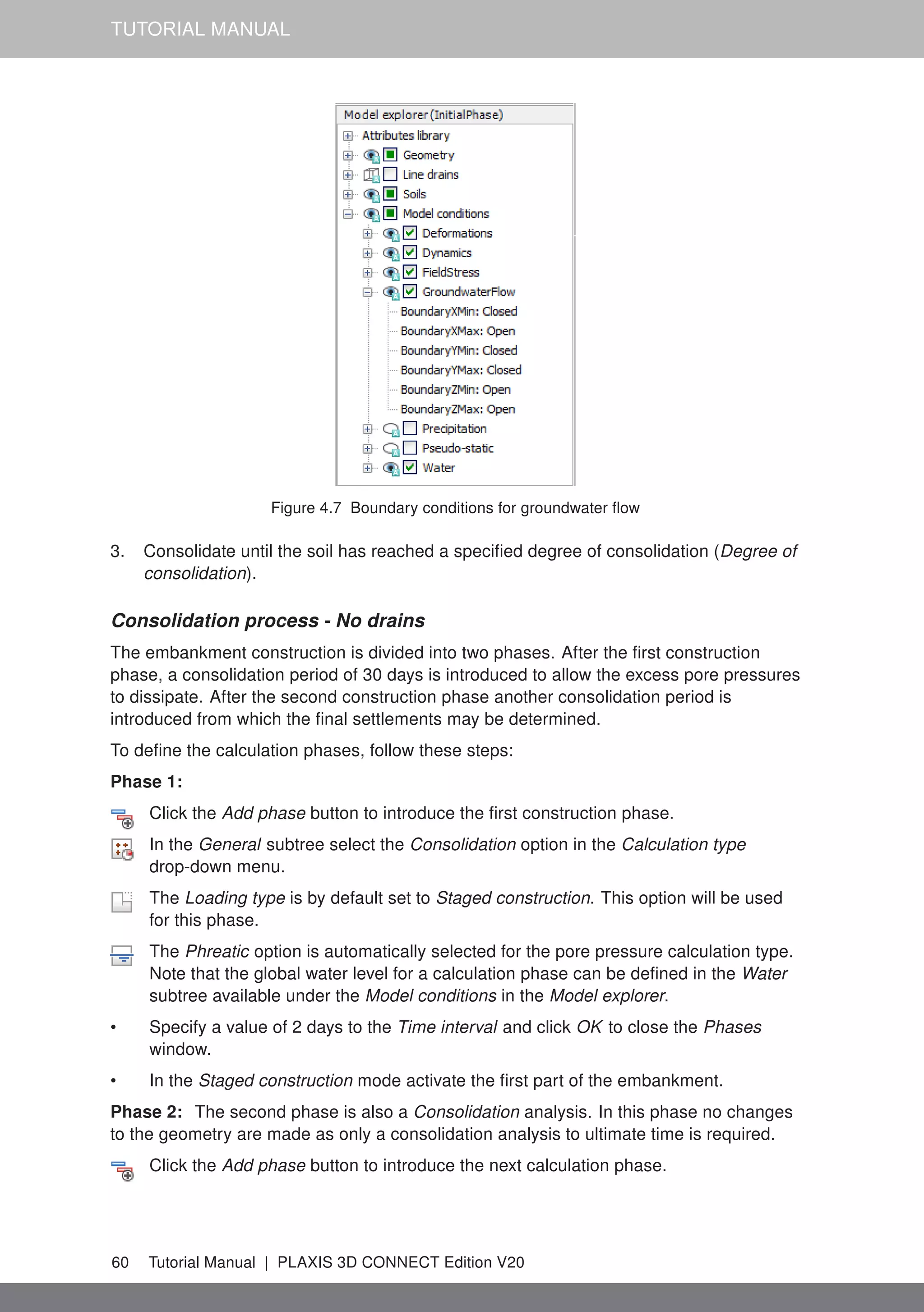 Plaxis 3d tutorial manual | PDF