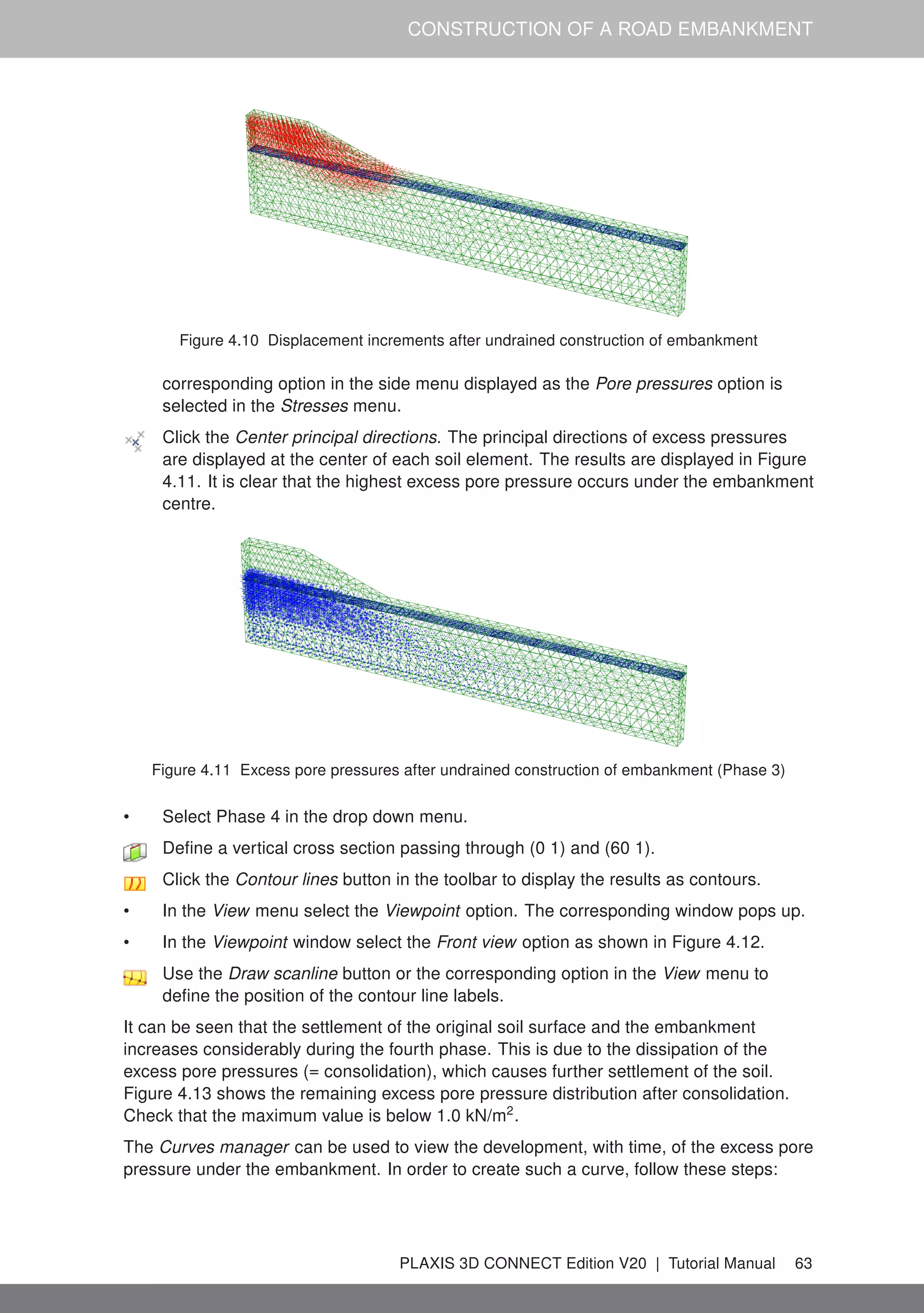 Plaxis 3d tutorial manual | PDF