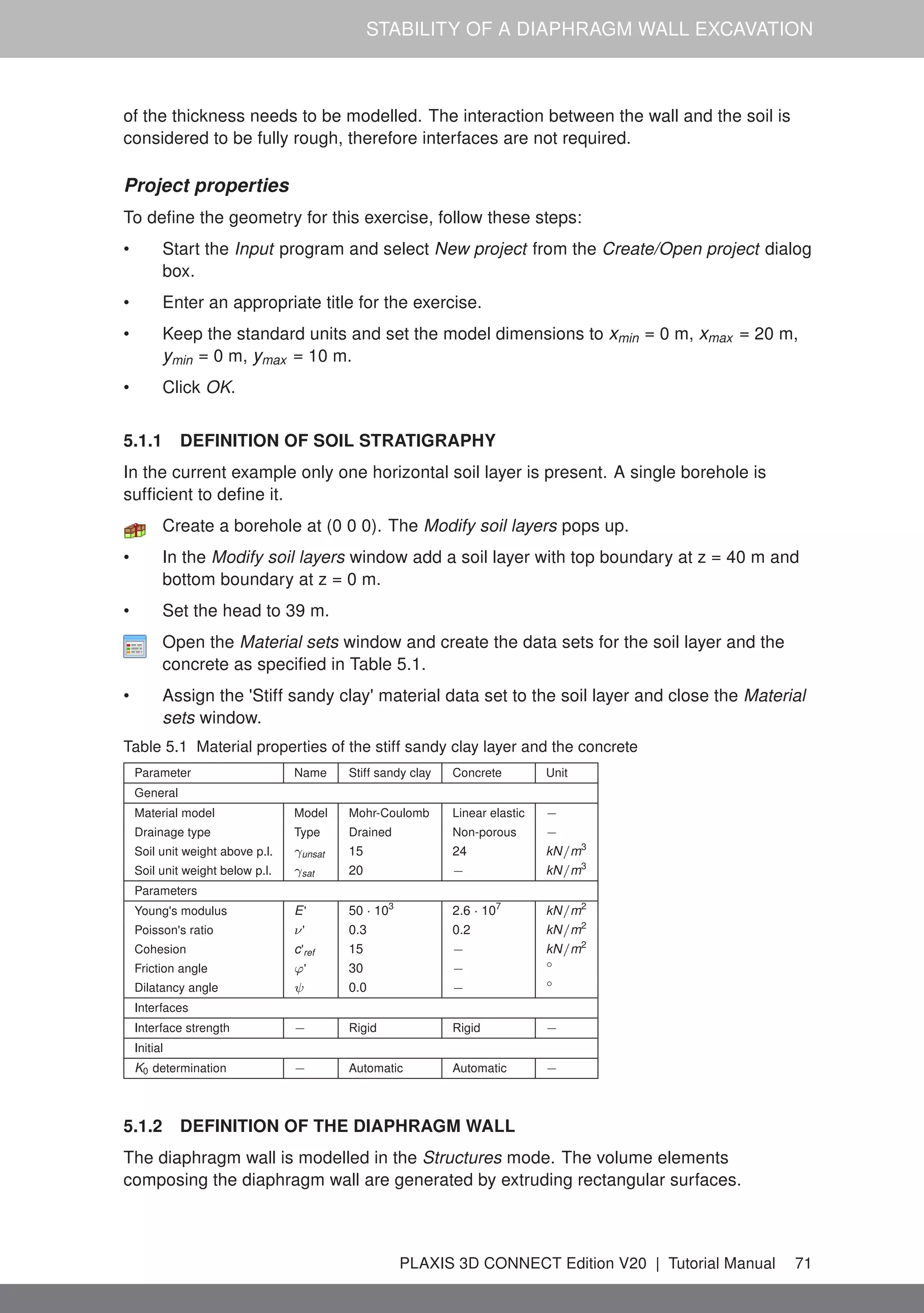 Plaxis 3d tutorial manual | PDF