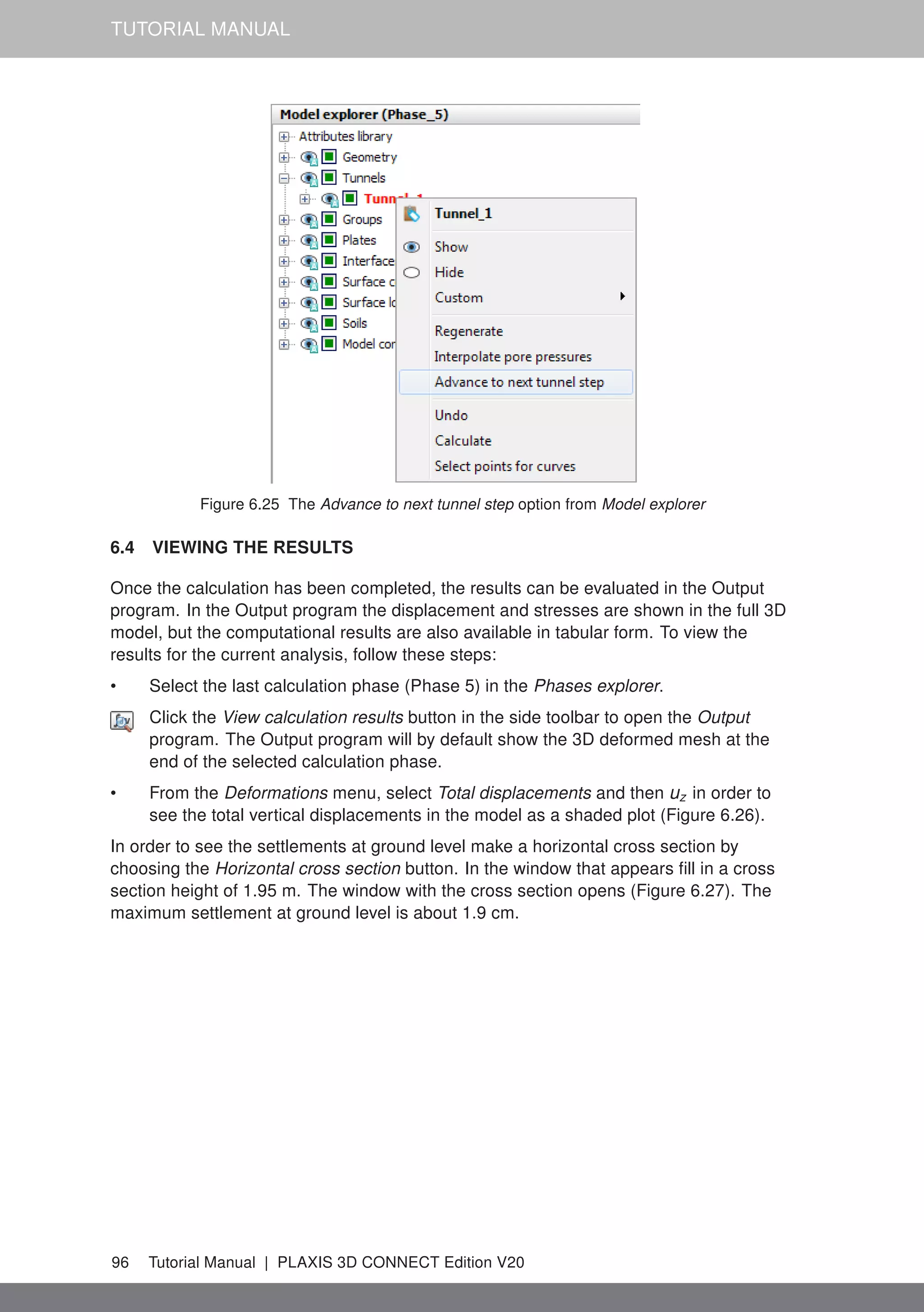 Plaxis 3d tutorial manual | PDF