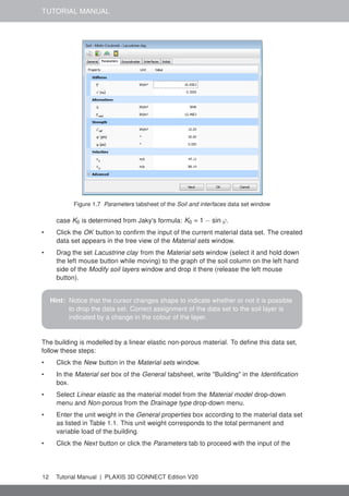 Plaxis 3d tutorial manual | PDF