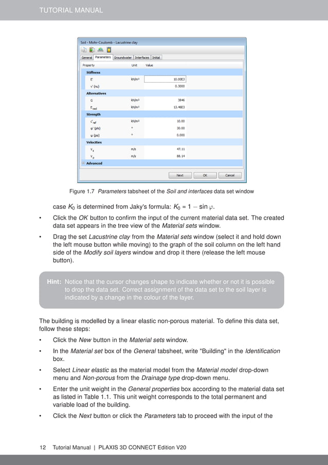 Plaxis 3d tutorial manual | PDF