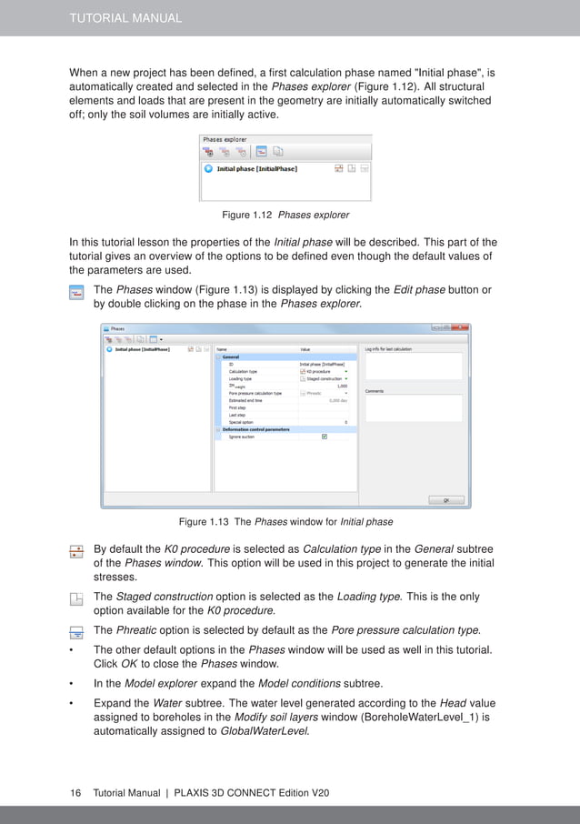 Plaxis 3d tutorial manual | PDF