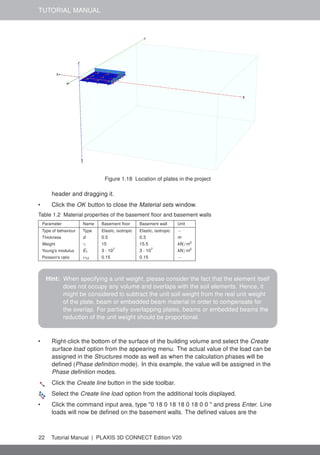Plaxis 3d tutorial manual | PDF
