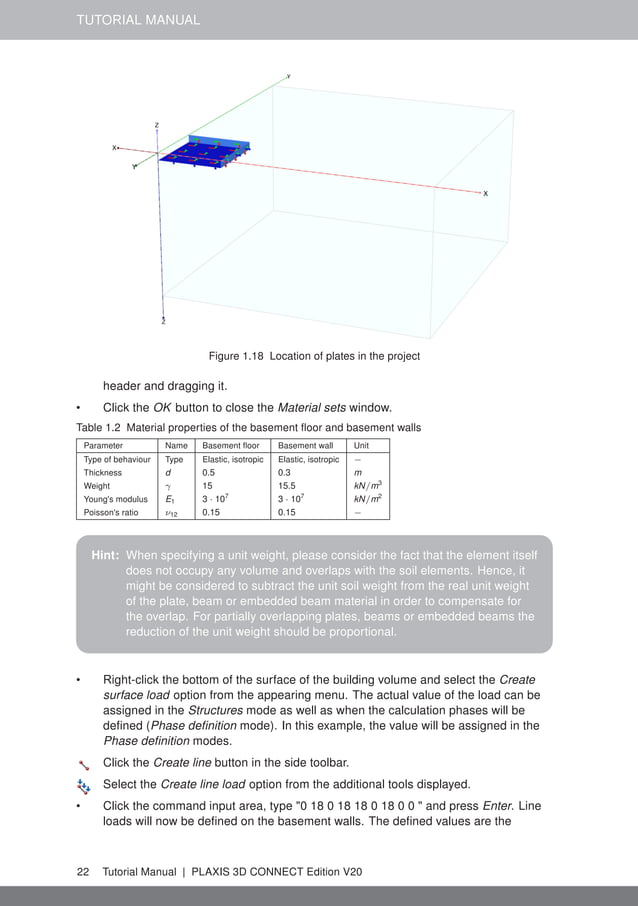 Plaxis 3d tutorial manual | PDF