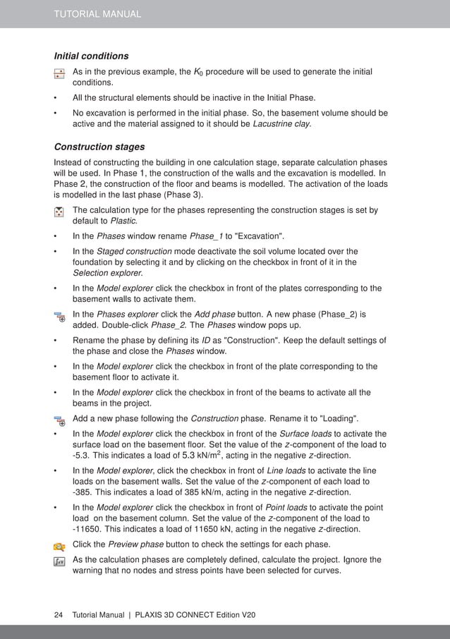 Plaxis 3d tutorial manual | PDF