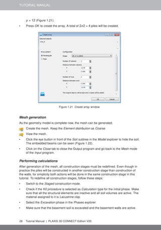 Plaxis 3d tutorial manual | PDF