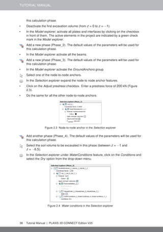 Plaxis 3d tutorial manual | PDF