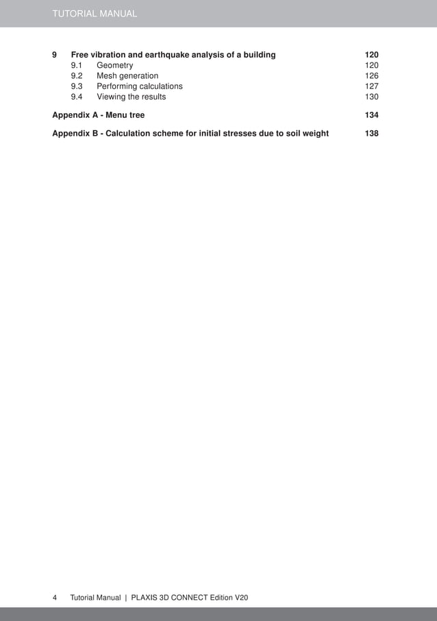 Plaxis 3d tutorial manual | PDF