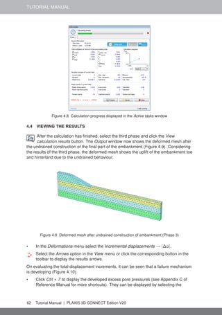 Plaxis 3d tutorial manual | PDF