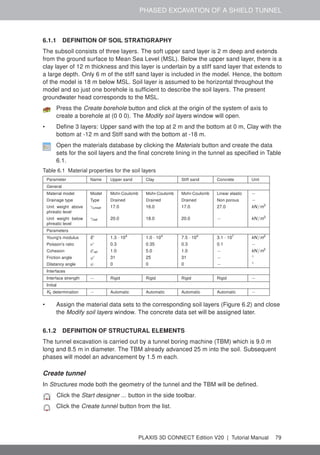 Plaxis 3d tutorial manual | PDF