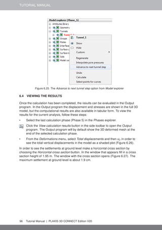 Plaxis 3d tutorial manual | PDF