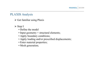 Plaxis Presentation | PDF