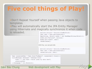 Play framework | PPT