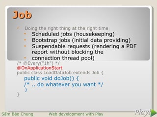 Play framework | PPT