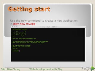 Play framework | PPT