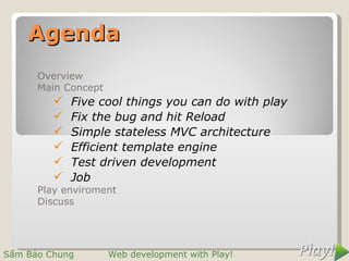 Play framework | PPT