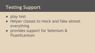 Play Framework | PPT