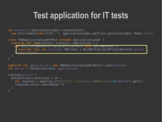 Compile time dependency injection in Play 2.4 with macwire | PDF | Programming Languages | Computing