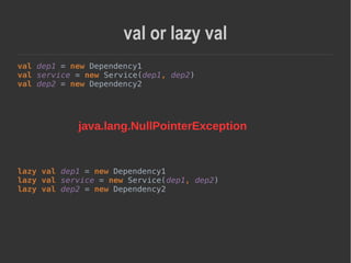 Compile time dependency injection in Play 2.4 with macwire | PDF | Programming Languages | Computing