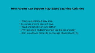 Play-Based Learning Activities: The Path to Holistic Child Development ...