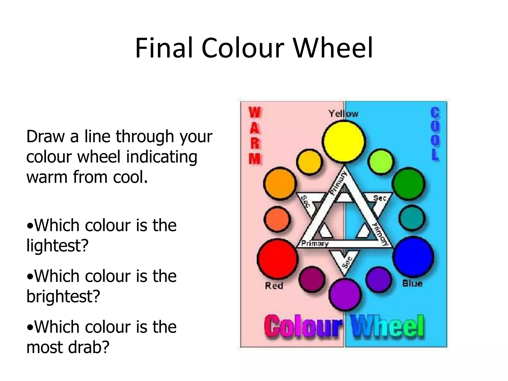 Play dough color wheel | PPT