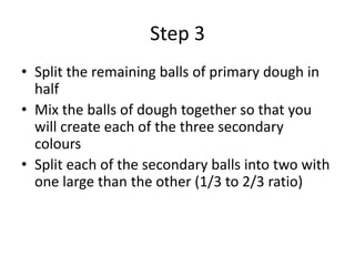 Play dough color wheel | PPT