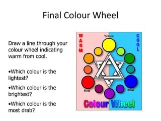 Play dough color wheel | PPT
