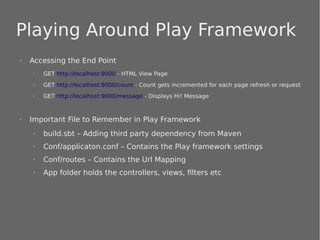 Play Framework | PPT