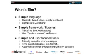 Play with Elm! | PDF