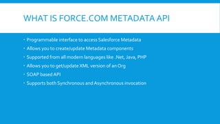 Play with force.com metadata | PPTX