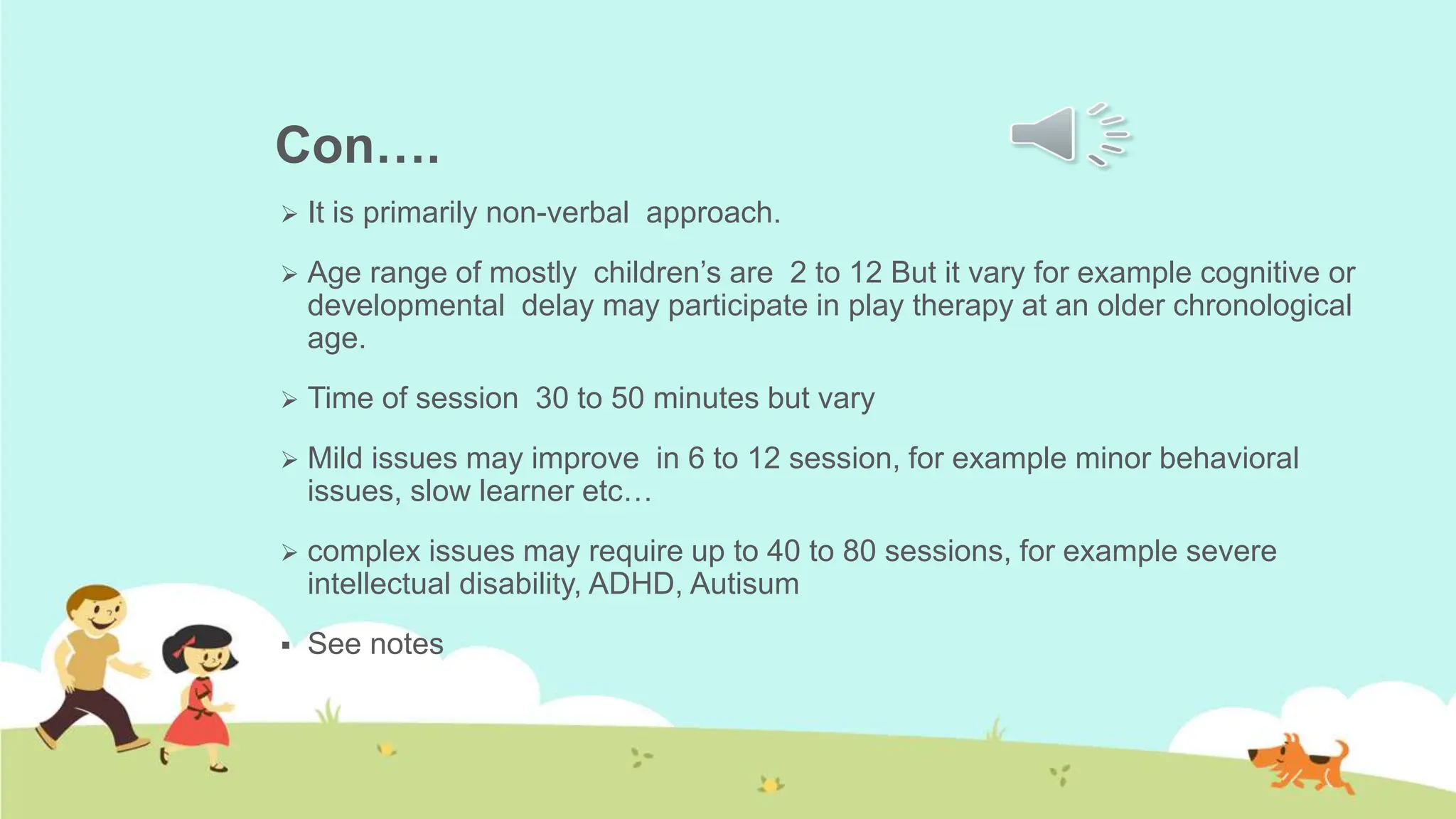 Play Therapy Presentation Clinical Psychology | PPTX