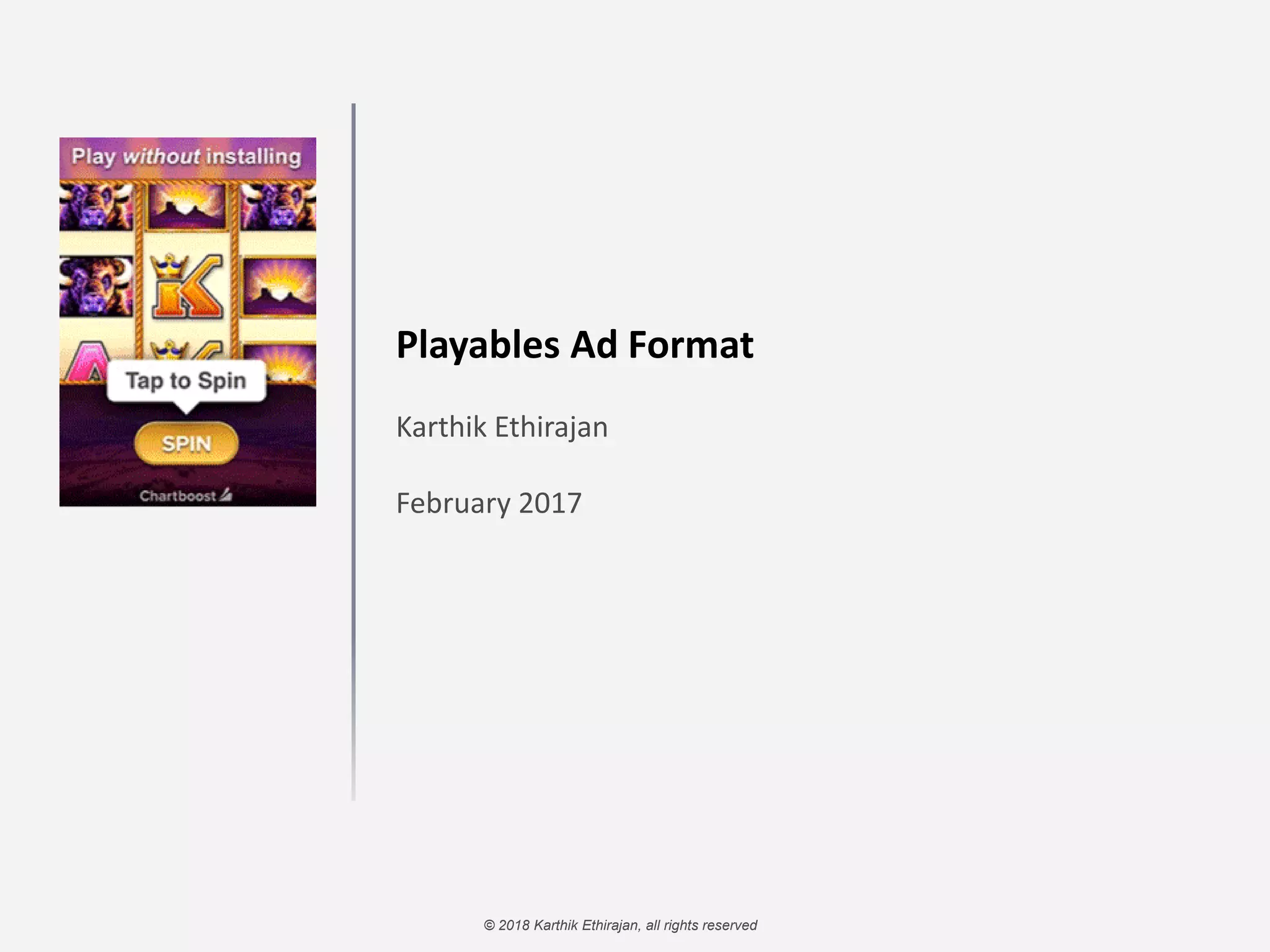 Playables | PPT