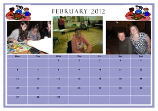 Play alloa calander 2 printed | PDF