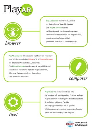 PlayAR brochure | PDF