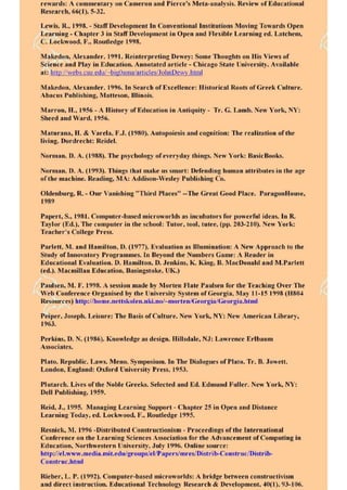 Play As An Integral Part Of Learning | PDF