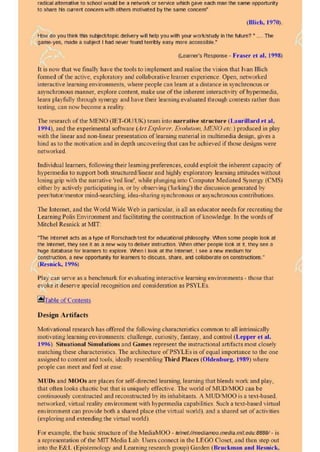 Play As An Integral Part Of Learning | PDF