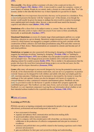 Play As An Integral Part Of Learning | PDF